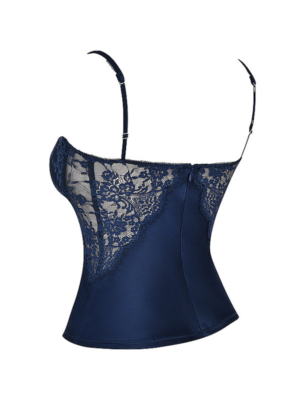 SLIM FIT SHEER LACE CORSET TOP FOR STYLISH LOOKS – Sweetheart Supplies